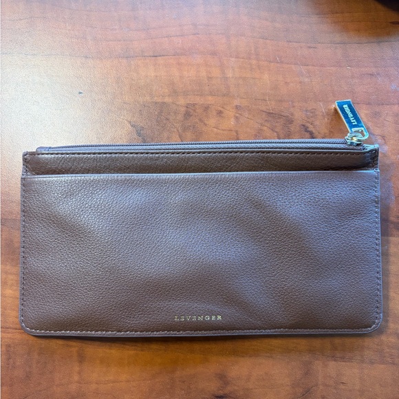 Levenger | Bags | Levenger Tan Leather Womens Wallet | Poshmark